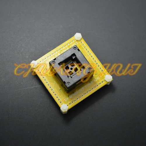 QFP64 test socket with PCB TQFP64 LQFP64 ic socket 0.5mm pitch 10x10mm ...