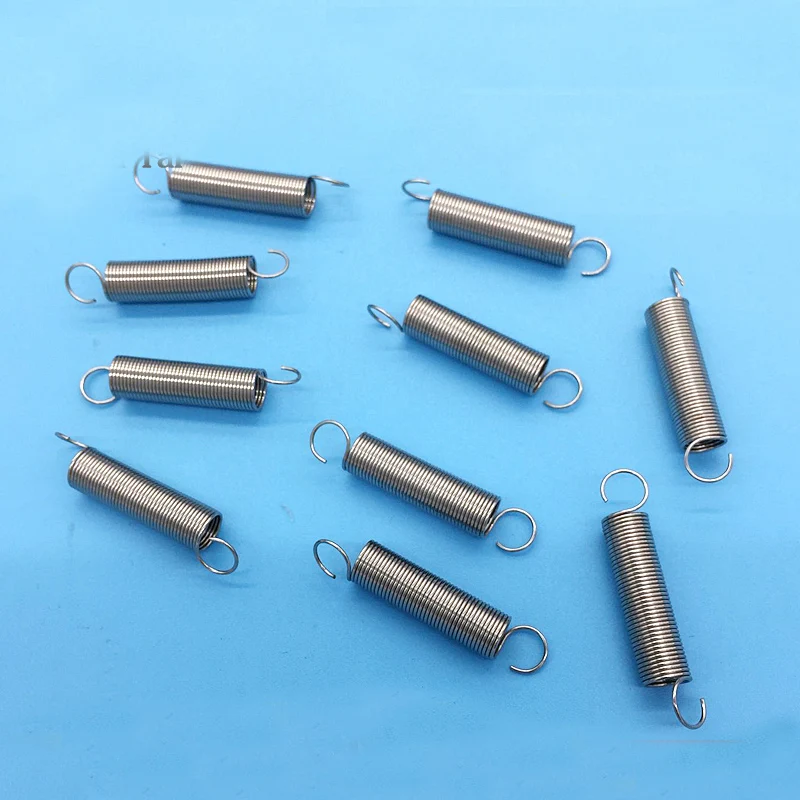 304 Stainless Steel Tensile Tension Spring 0.5mm Line Diameter Outer ...