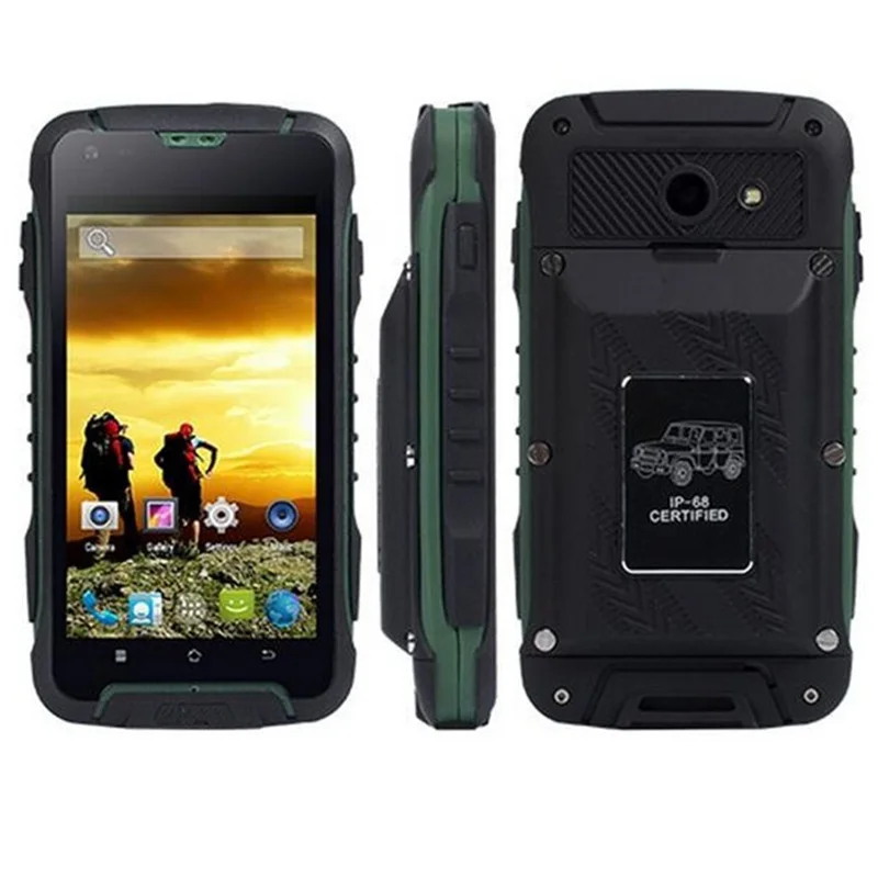 Original F605 IP68 phone H mobile Waterproof MTK6572 dual core 512MB ...