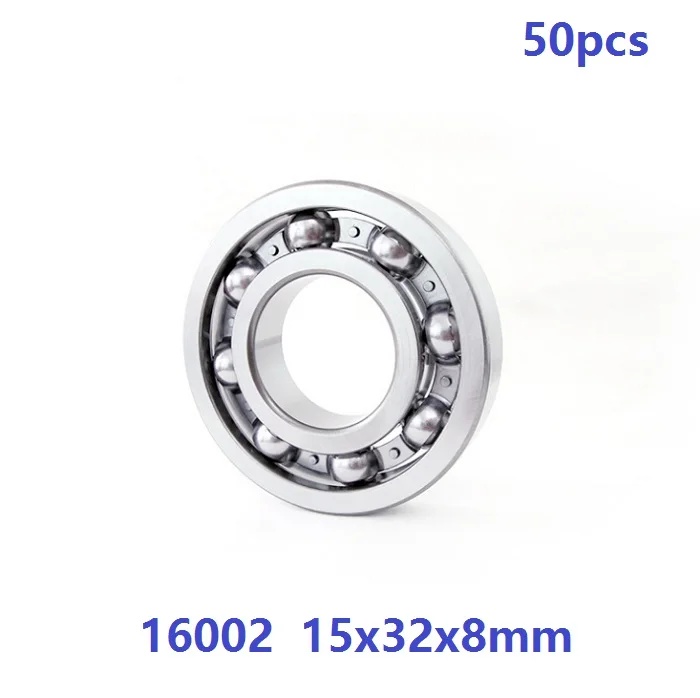 50pcs-lot-bearing-16002-open-type-15x32x8-mm-Deep-Groove-Ball-bearing ...