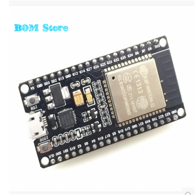 ESP32 (ESP WROOM 32) Rev1 Development Board WiFi+Bluetooth Ultra Low ...
