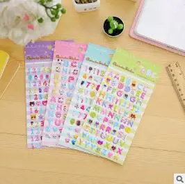 Letters-OR-Arabic-numbers-kids-rooms-bubble-Stickers-school-study ...