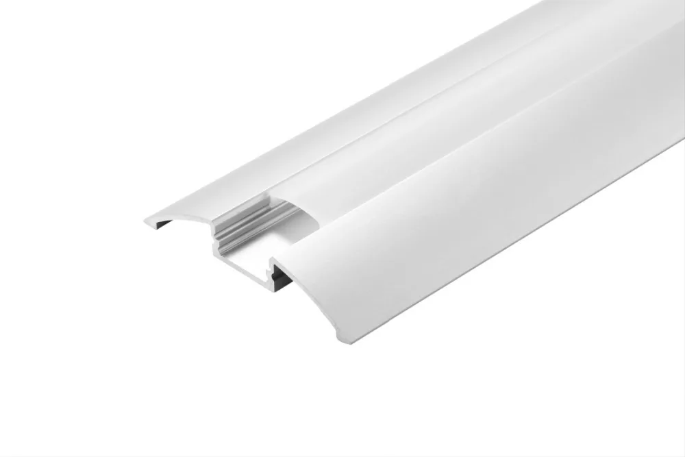 10m (20pcs) a lot, 0.5m per piece Anodized LED Aluminum profile diffuse ...