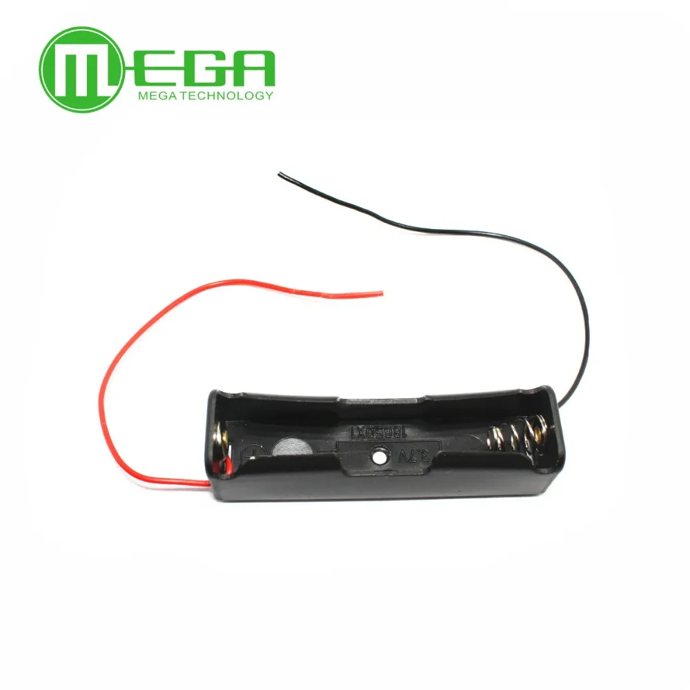 10Pcs-18650-Battery-Li-ion-3-7V-Clip-battery-holder-Box-Case-Black-With ...