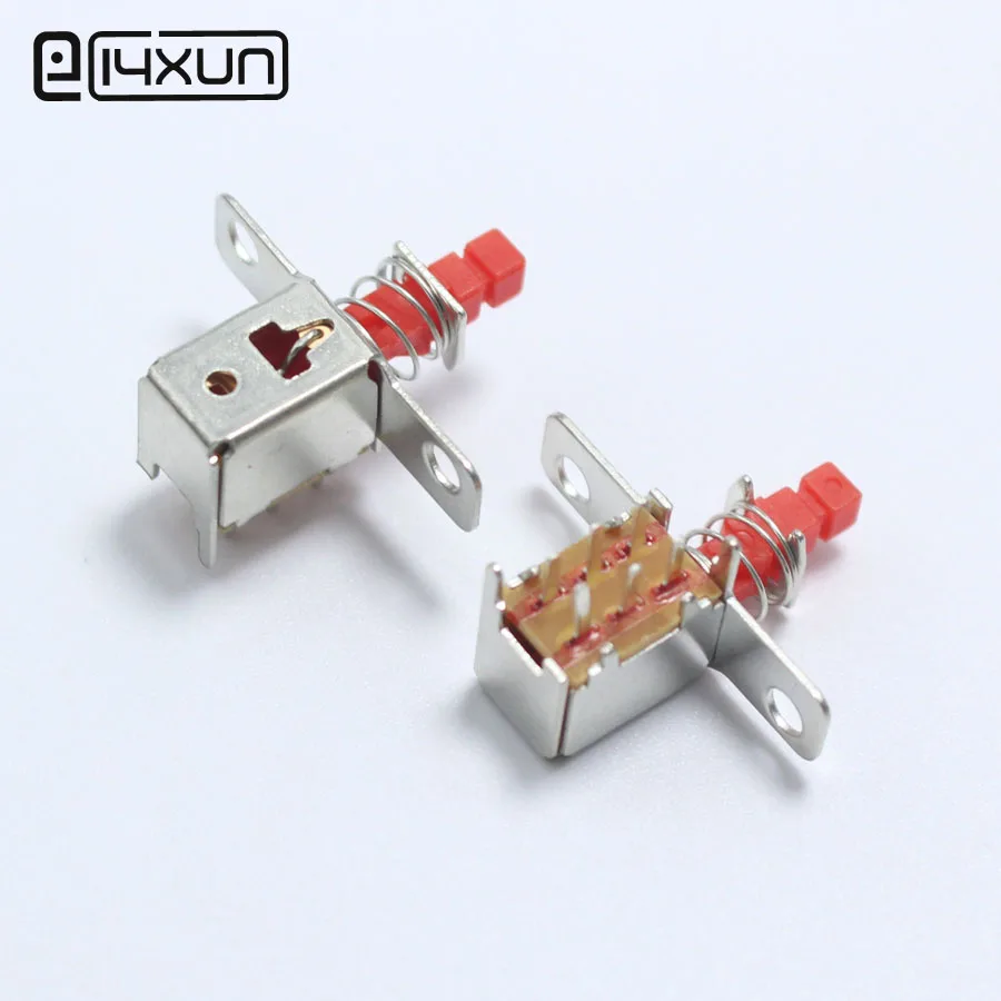 EClyxun-5pcs-A03-08-6pin-TV-Power-Switch-With-Spring-Self-locking-Red ...