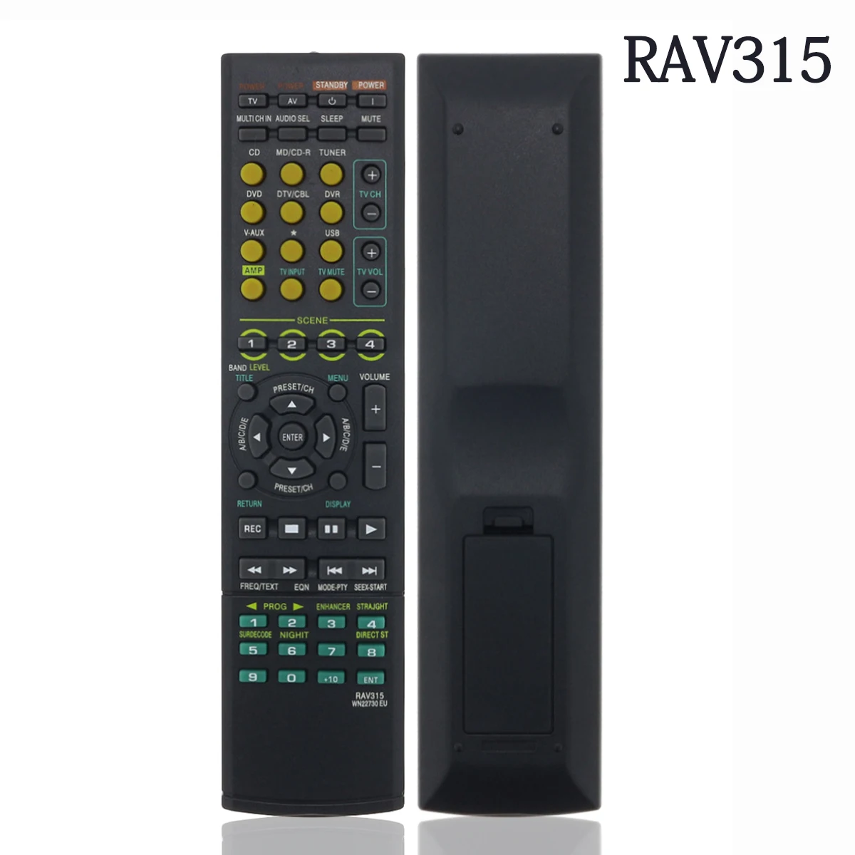 Rav315 Remote Ceontrol Fit For Yamaha Rav-315 Wk22730 Wk22730eu Htr ...