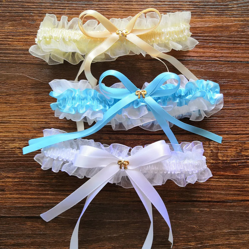 Sexy Cosplay Bridal Wedding Gift accessories Lace Leg Garter Belt ...