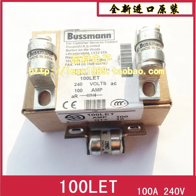 BUSSMANN Fuse Fuses 690V 100FEa 100A MADE IN INDIA, 53% OFF