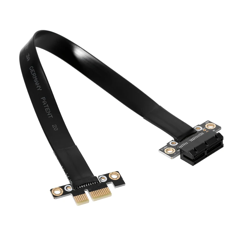 Cabo extensor de cartão pci express gen3, extensor 8gbps pci e 1x para ...