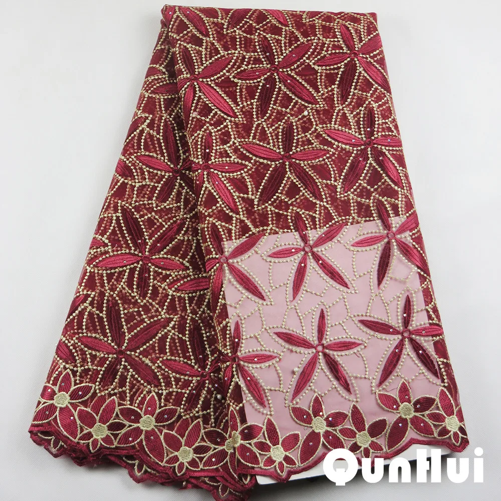 2017 Guipureผ้าลูกไม้ฝรั่งเศสที่มีคุณภาพสูงT Ulleแอฟริกันลูกไม้ผ้าด้วย ...