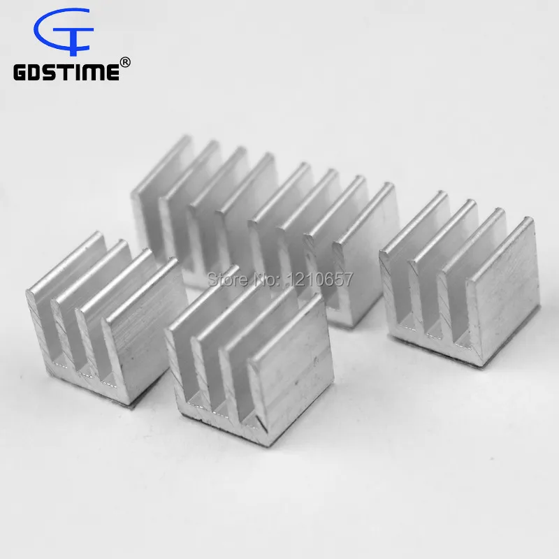 50pcs Lot Heatsink Ram Memory Heat Sink Cooler Vga 10x10x10mm - Fans ...