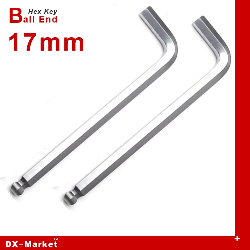 17mm Hex key ball end , alloy steel Allen key hand tools , China ...
