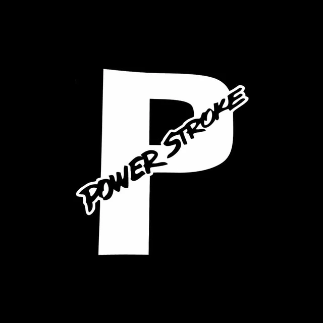 Powerstroke Stickers