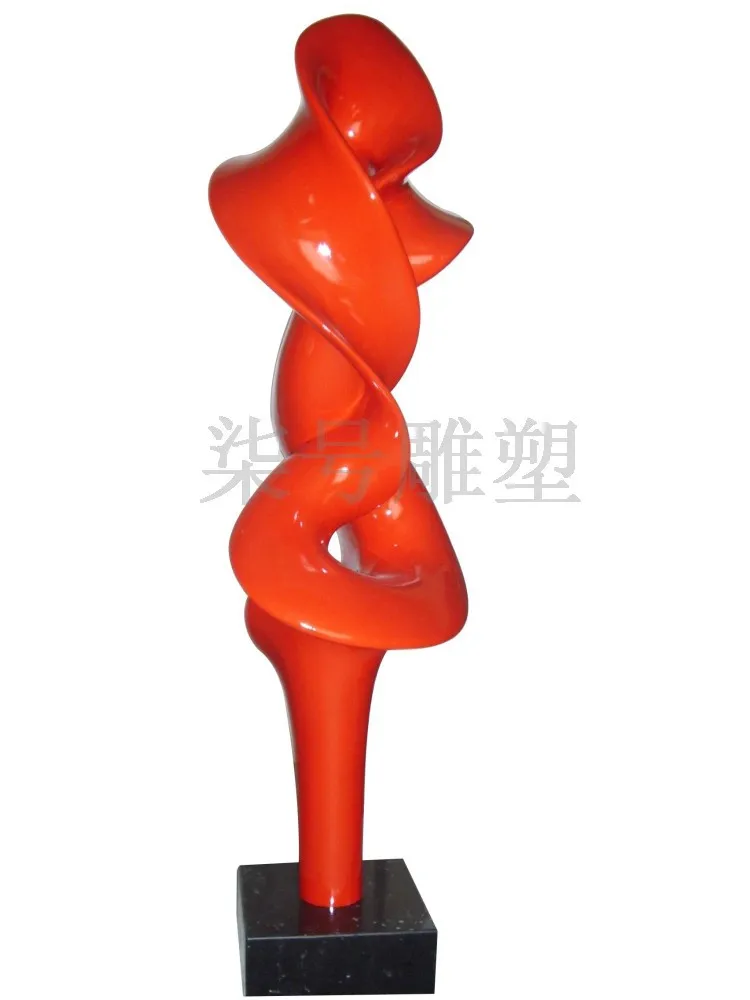 Abstract plating resin sculpture / Modern Sculpture / crafts Sculpture ...