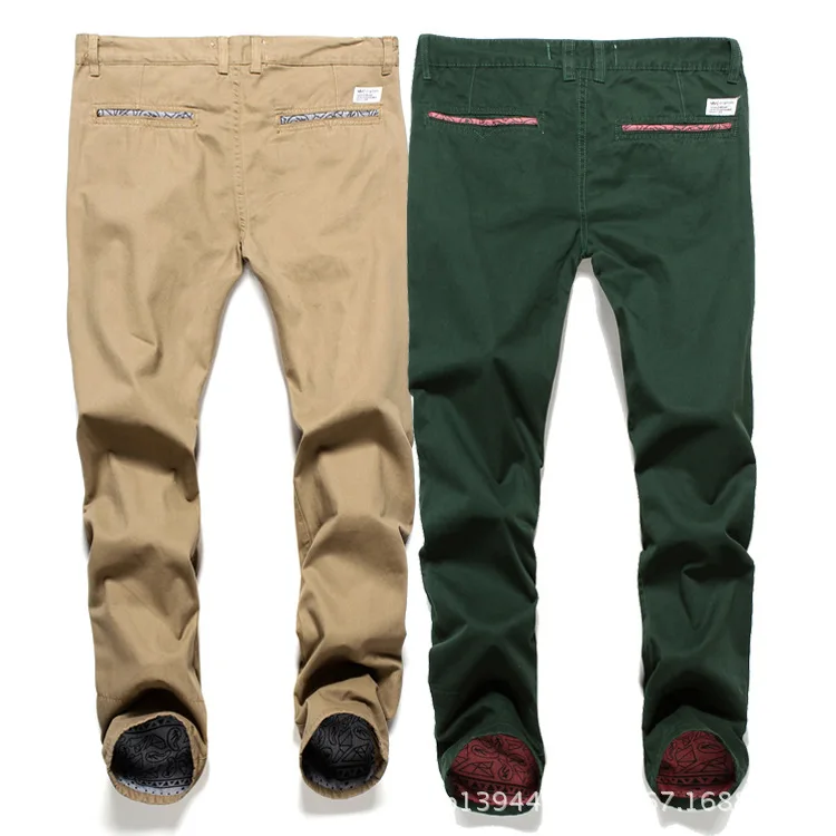 Summer new italy good material casual jeans Slim Straight waist patch ...