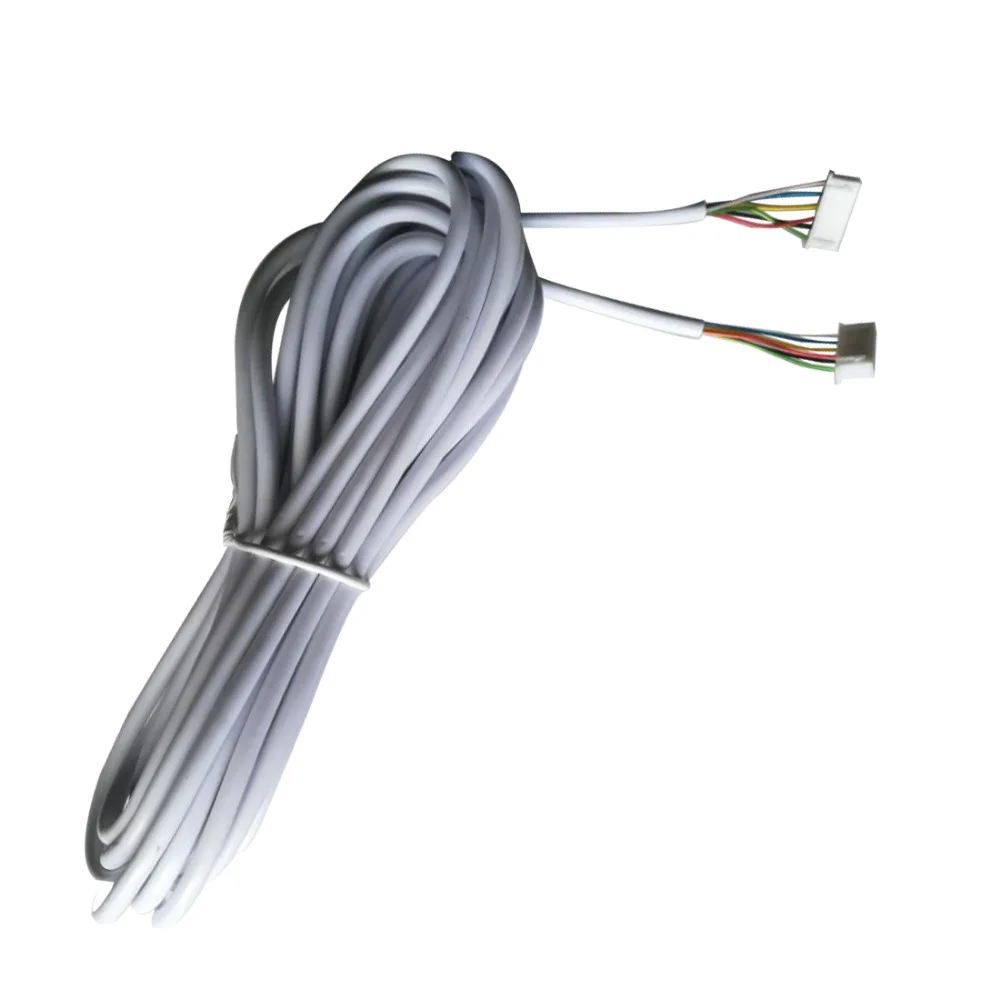 Cable-de-puerta-de-5M-6-cables-para-videoportero-a-Color-timbre-de ...