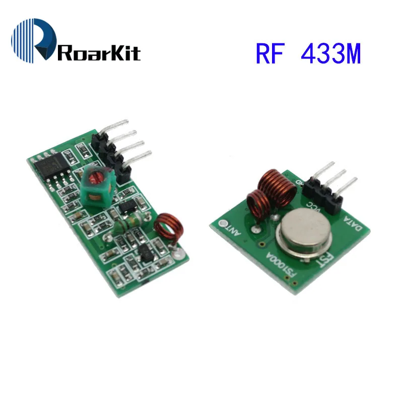 RF wireless receiver module & transmitter module board for arduino ...