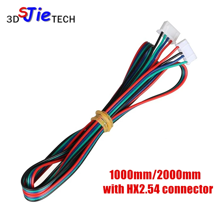 NEMA-17-stepper-Motor-Cable-4-Way-with-HX2-54-connector-1000mm-2000mm ...