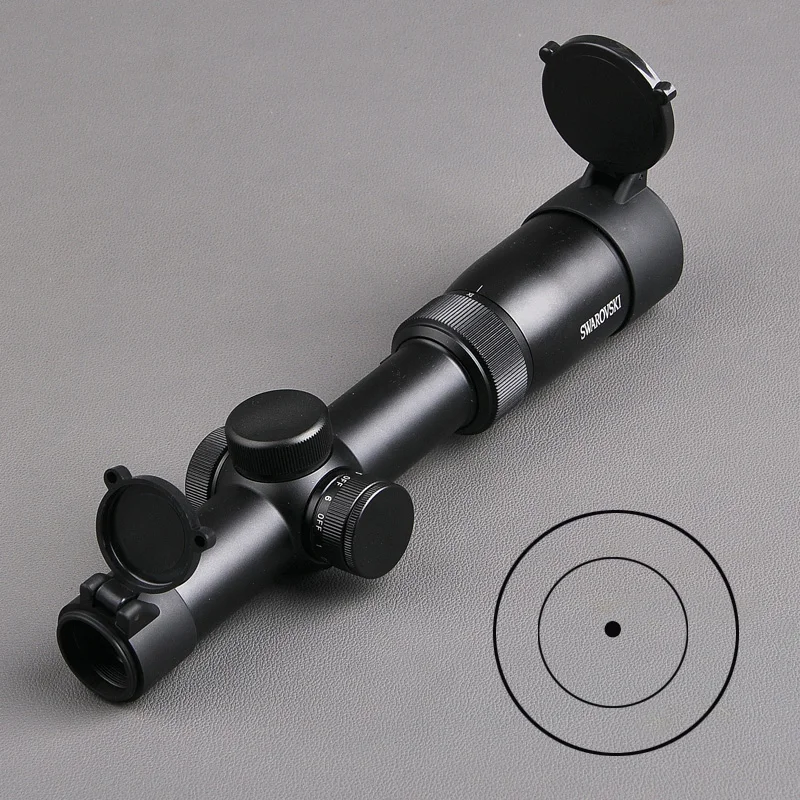 Swarovskl 1-6x24 IR Circle Dot Punctuate Differentiation Sight Glass ...