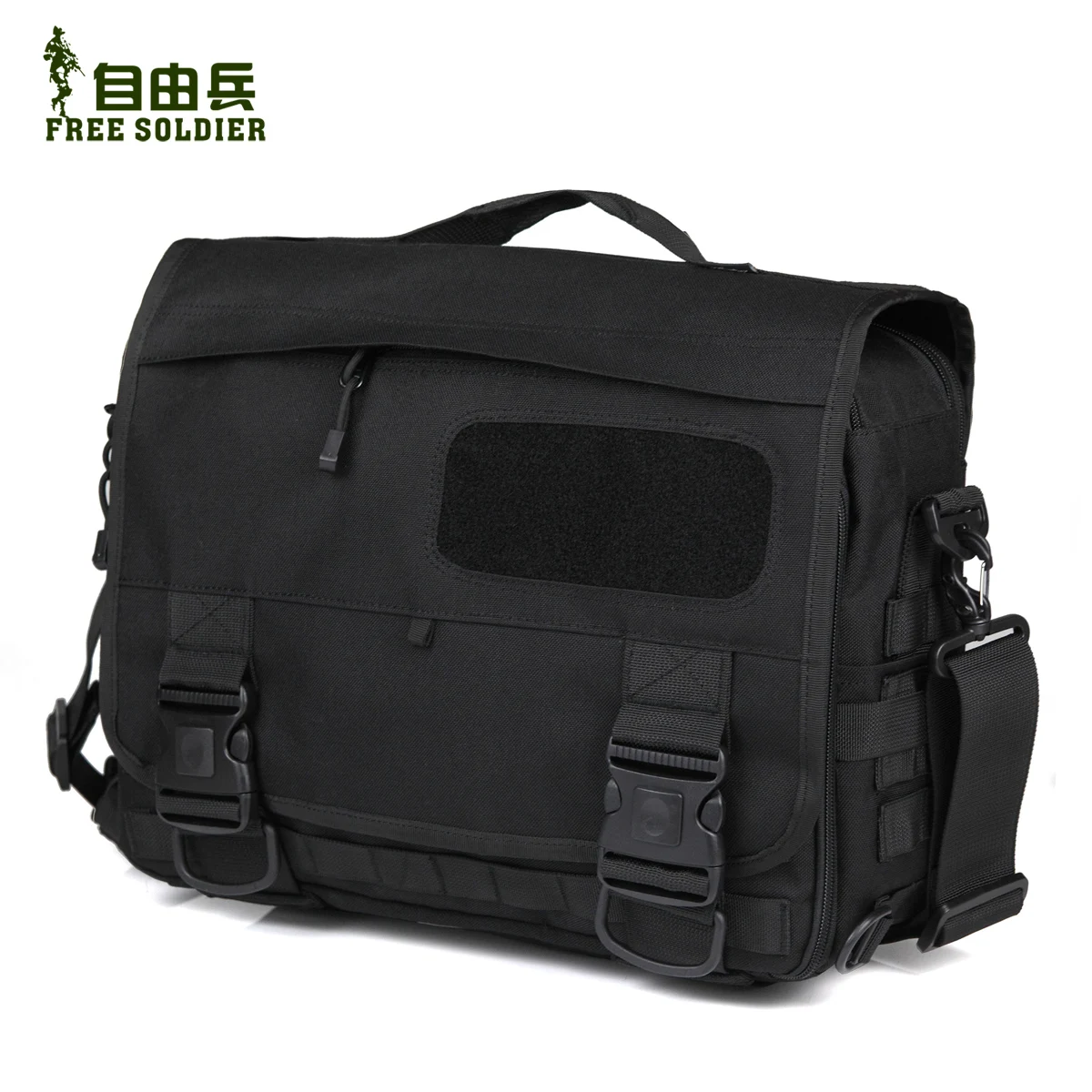 Outdoor tactical briefcase messenger bag molle laptop bag single ...