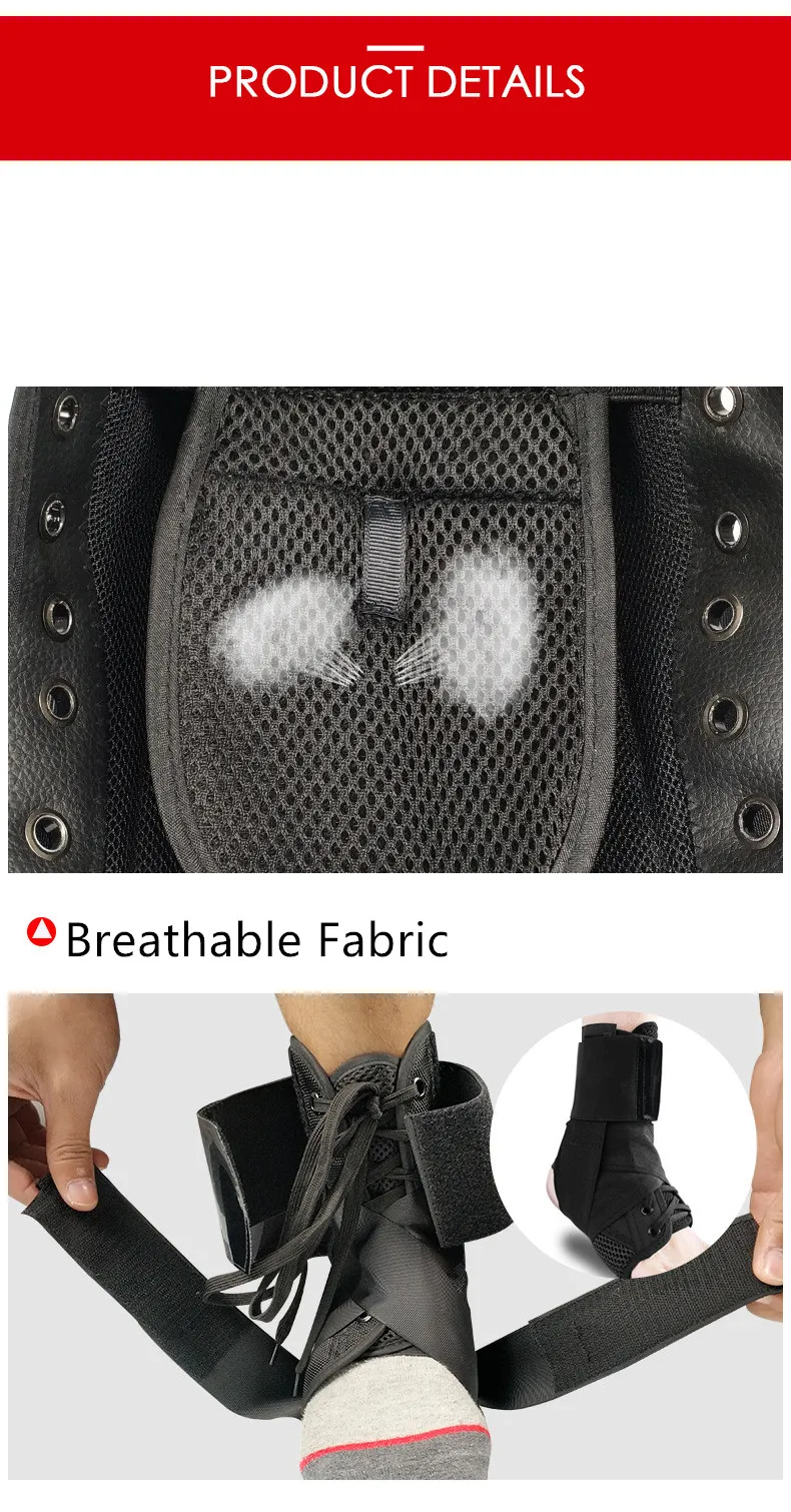 Ankle Brace Support Elastic Foot Protector Bandage Sprain Prevention ...