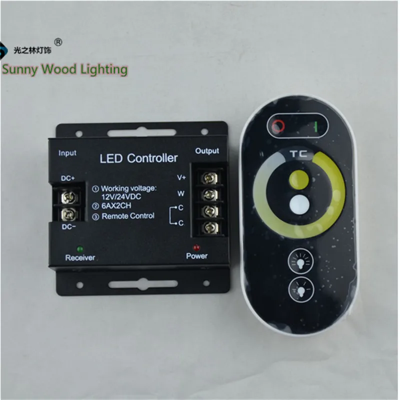 Led Warm White ,white Strip Controller ,cct Controller With 2.4g ...