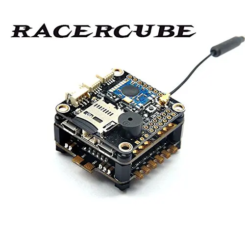RacerCube SP Racing F3 EVO Flight Controller Integrated 4in1 ESC PDB FC ...
