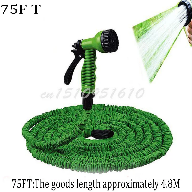 Hot sale! 75FT Rewindable and Anti Corrosion Expandable Rubber hose ...
