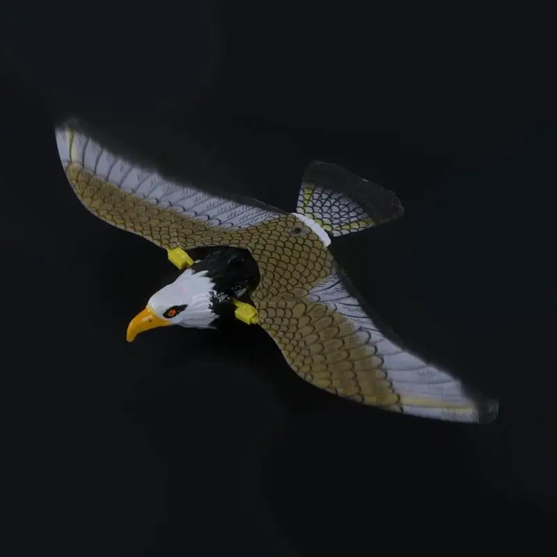 Electric Plastic Sound Wing Flying Eagle Toy Voice Spread Wings Battery ...