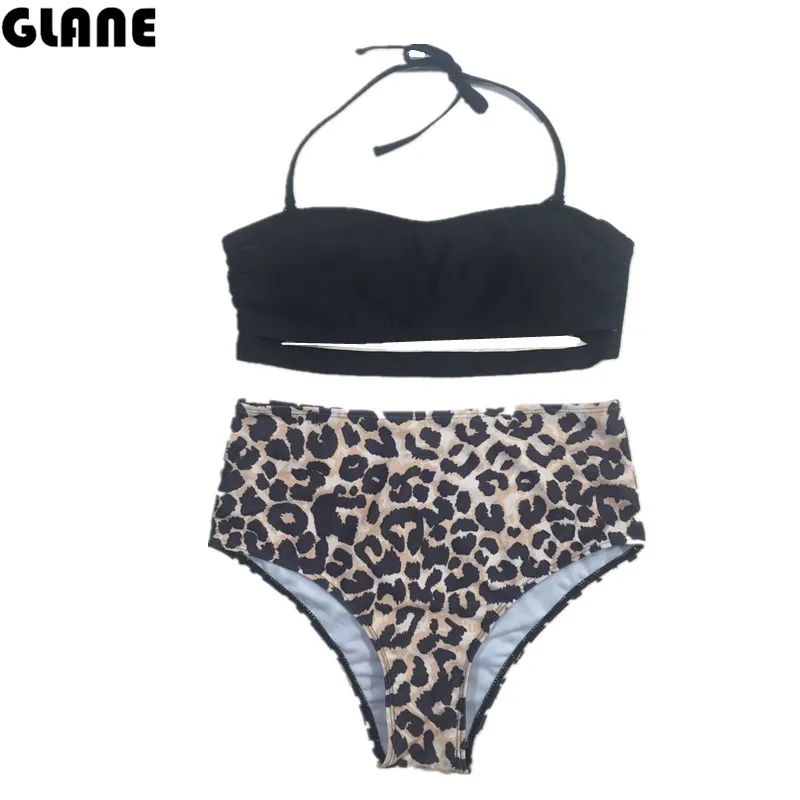 2018 Sexy High Waist Swimsuit Women Bikini Off Shoulder Bikinis Women ...