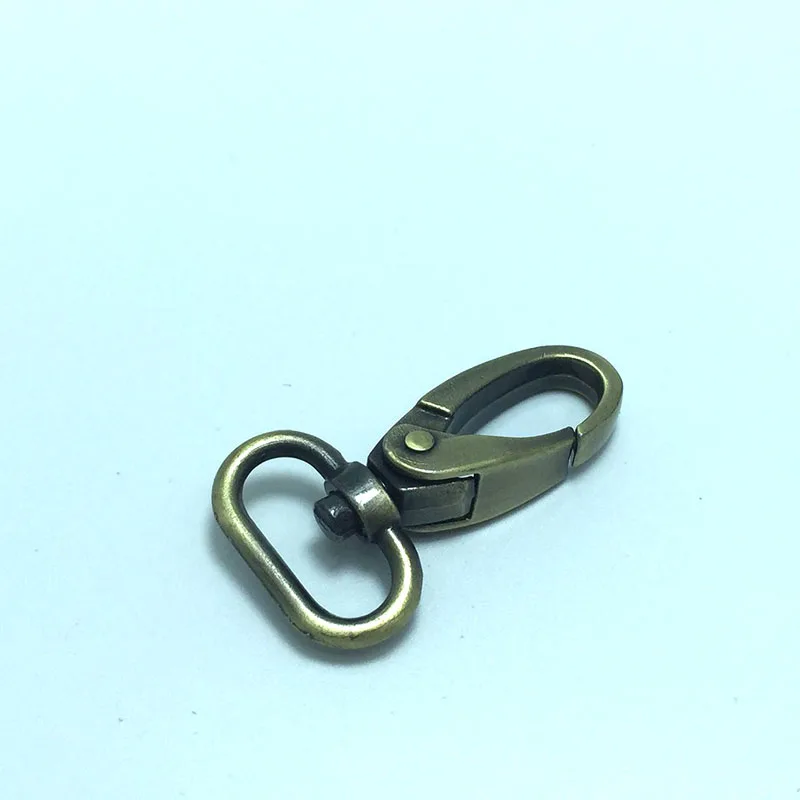 1 Inch Antique Brass Trigger Snap Hook Lobster Swivel Clasps In Bag Parts And Accessories From