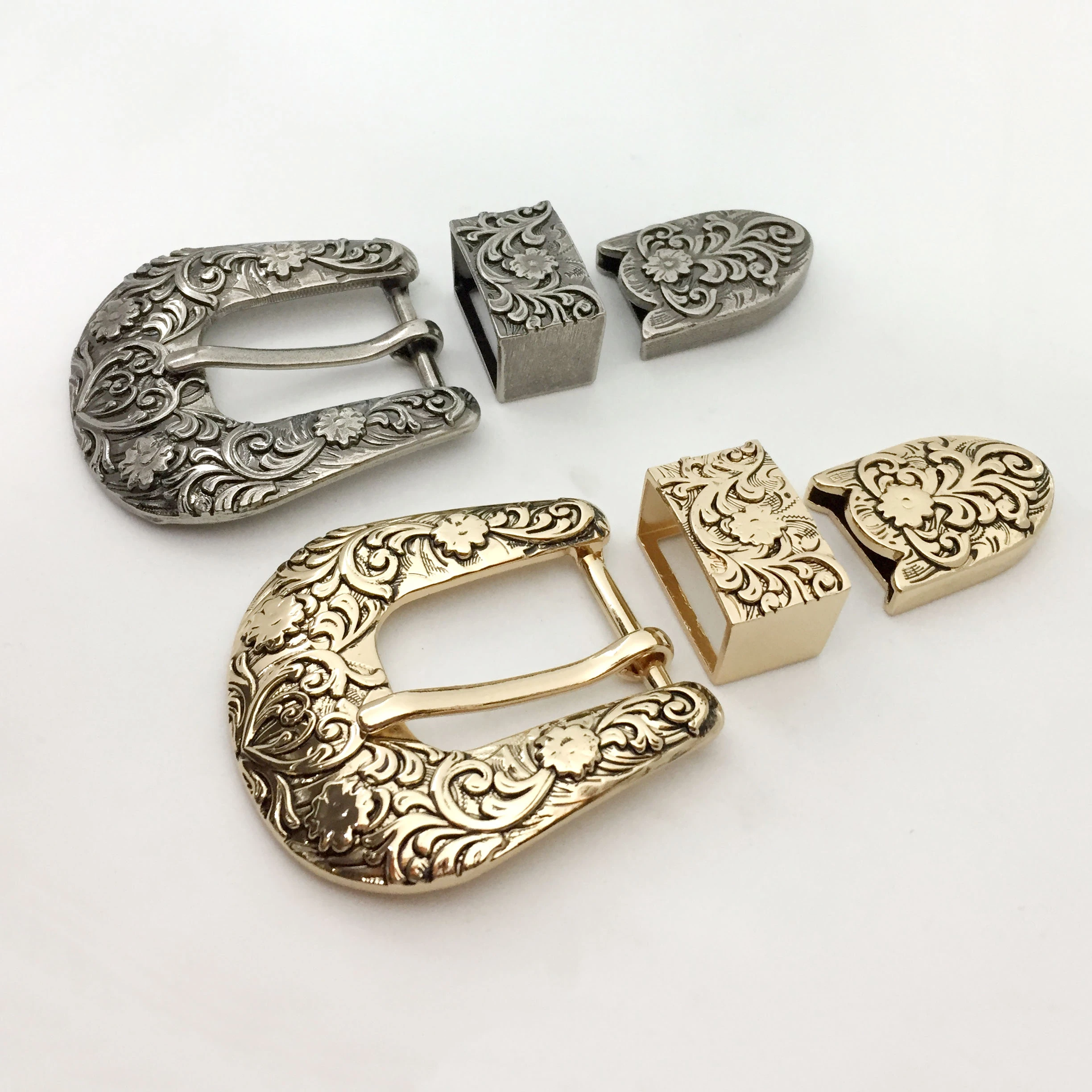 25mm Pin Belt Buckle Vintage Carve Pattern metal Buckles for Women Men ...