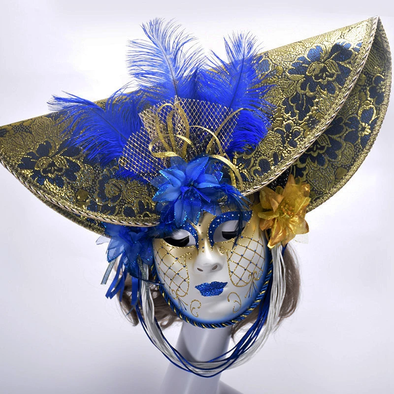 Carnival Venetian Mask Carnival Of Venice Theme Bauta Full Face Mask ...