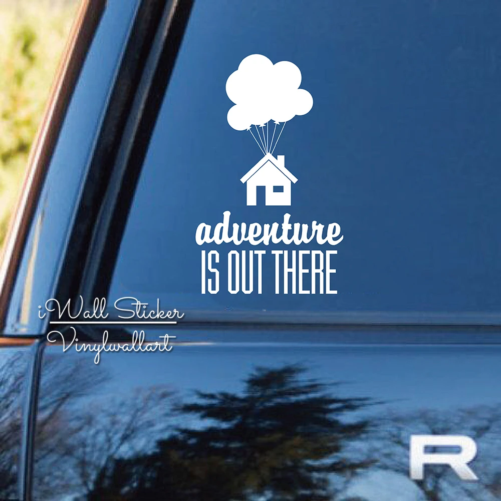 Adventure Is Out There Car Sticker Quotes Car Decal Diy Car Decors ...