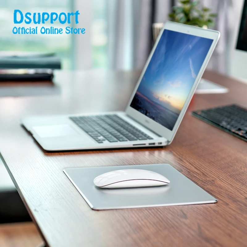 High quality aluminium alloy mouse pad anti slip design game metal ...