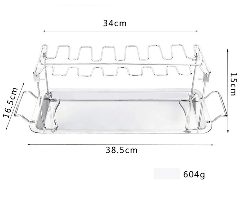 Roasted Chicken Rack Holder | asghedom.com