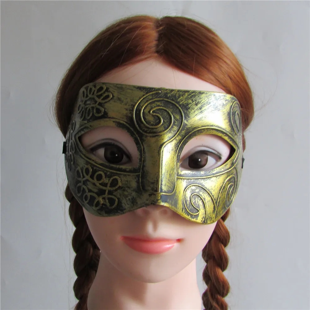 New Arrival Halloween Upper Half Face Mask Fashion Masquerade Mask Adult Men Woman Party Masks