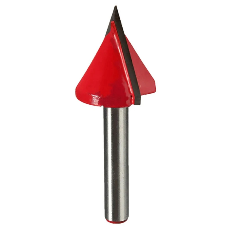 1PC 60 Degree 3D CNC Router V Groove Bit For Woodworking Parts Applied ...