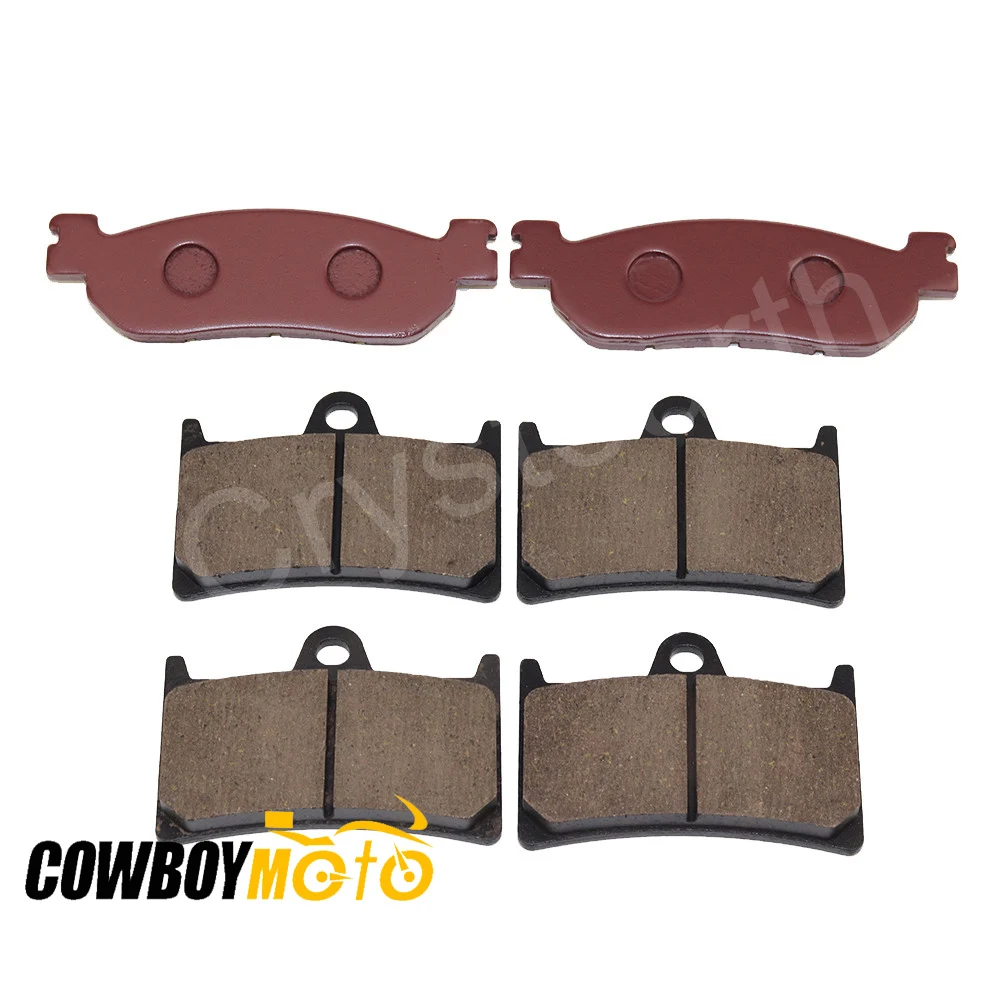 6pcs/set Motorcycle Front Rear Brake Pads For Yamaha YZF 1000 R1 2002 ...