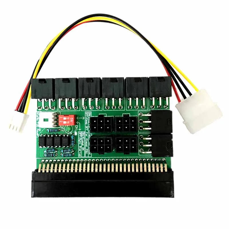 free ship 6pin cable adapter Server power conversion board for Mining ...