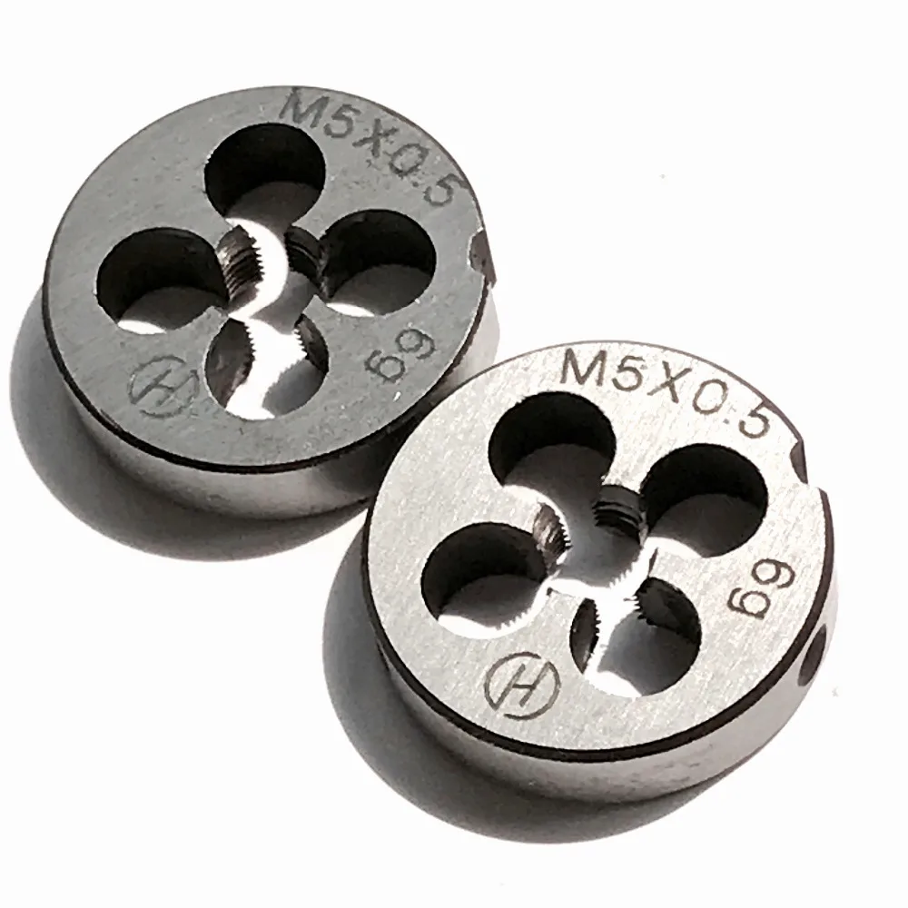 Free Shipping Of 2pcs Metric Thin Pitch Die M5 X 0 5 Mm OD 20MM free-shipping-of-2pcs-metric-thin-pitch-die-m5-x-0-5-mm-od-20mm