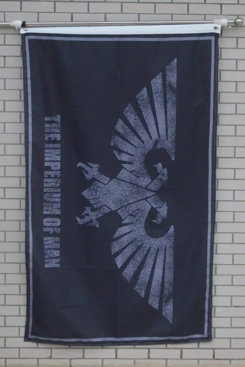 Imperium of Man Warhammer Galactic Empire Eagle Flag Banner|Flags ...