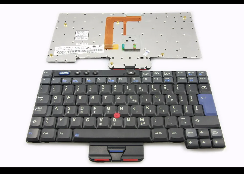 QWERTZ New Laptop Notebook keyboard for IBM Thinkpad X40 X41 Black PL ...