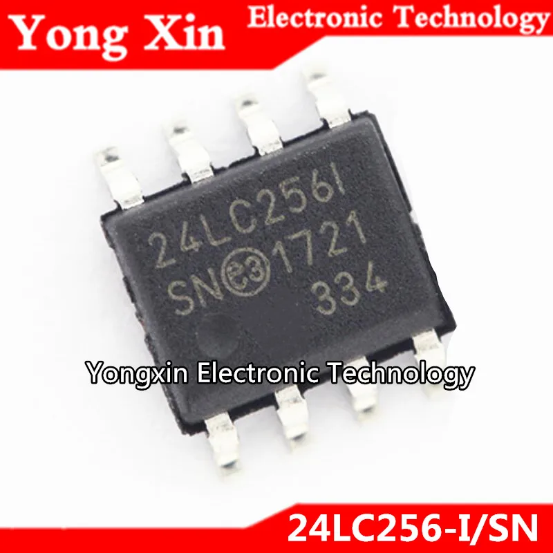 10 Uds. 24LC256 I/SOP SN 24LC256I SMD 24LC256 SOP 8|Conectores ...