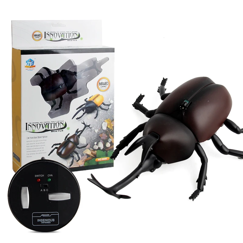 RC Mini Insect control toy Remote Control Recharge RC Cute Beetle ...