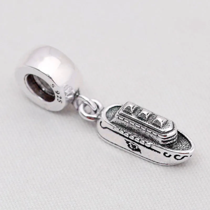 Authentic 925 Sterling Silver Bead Charm Vintage Cruise Line Ship ...