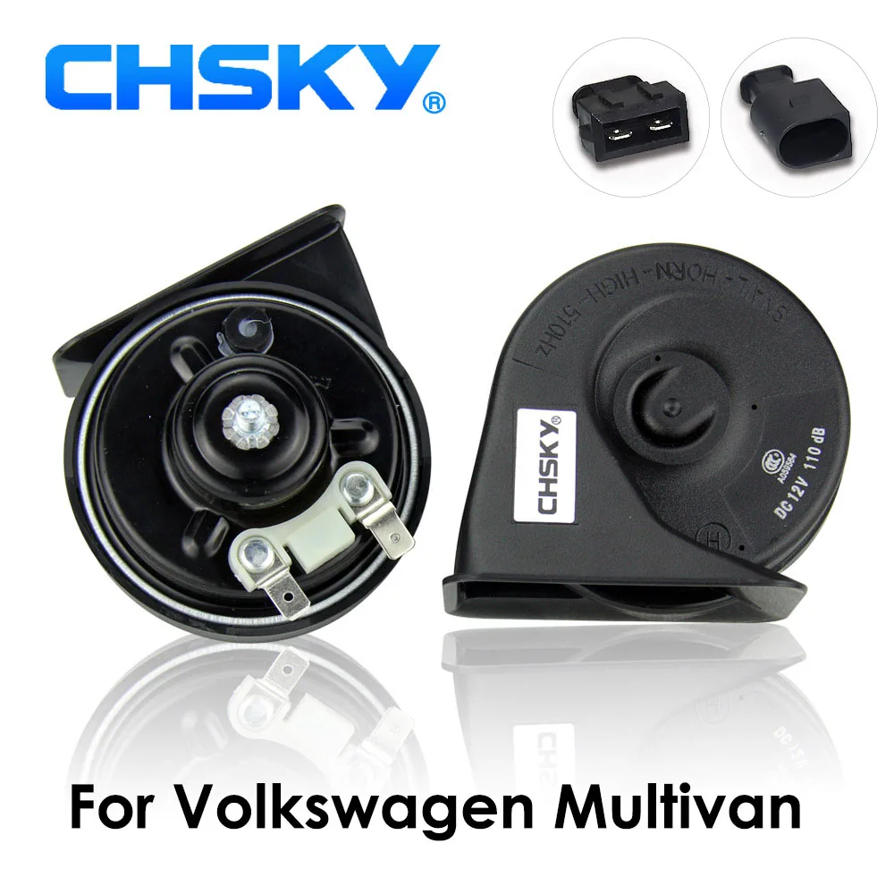 CHSKY Car Horn Snail type Horn For Volkswagen Multivan 1990 to 2017 12V ...