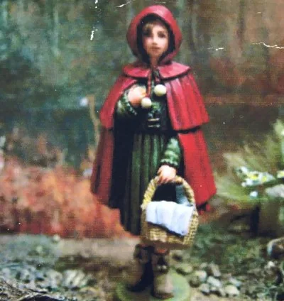 1/30 Scale Little Red Riding Hood Resin Model Kit Figure Free Shipping ...