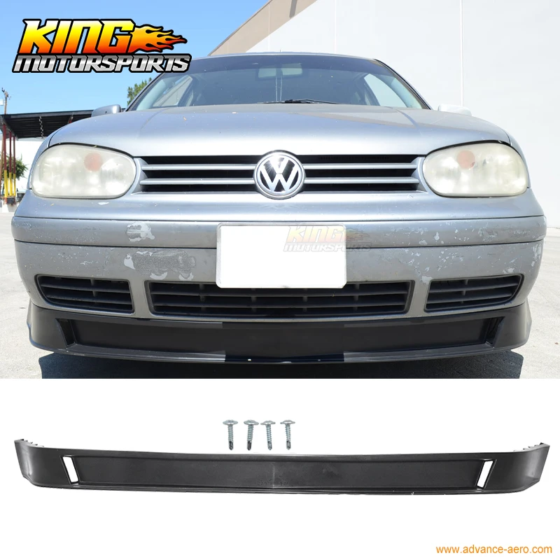 For 1999 2004 Volkswagen Vw Golf Mk4 Mkiv P2 Front Bumper Lip Lower ...