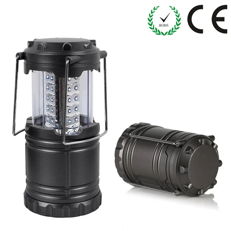 Portable-Lantern-30-LEDs-Super-Bright-Camping-Light-Black-Gray-Hand ...